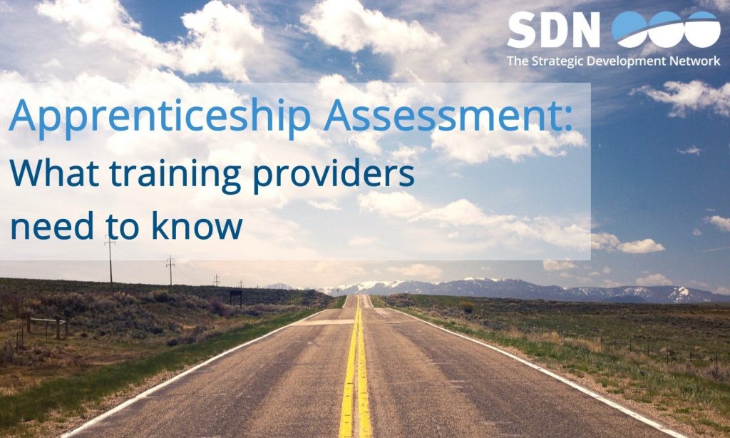 Apprenticeship Assessment: what training providers need to know - SDN
